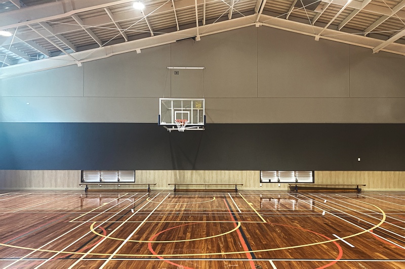 Northcote College gym refurbishment - Naylor Love, Commercial Construction